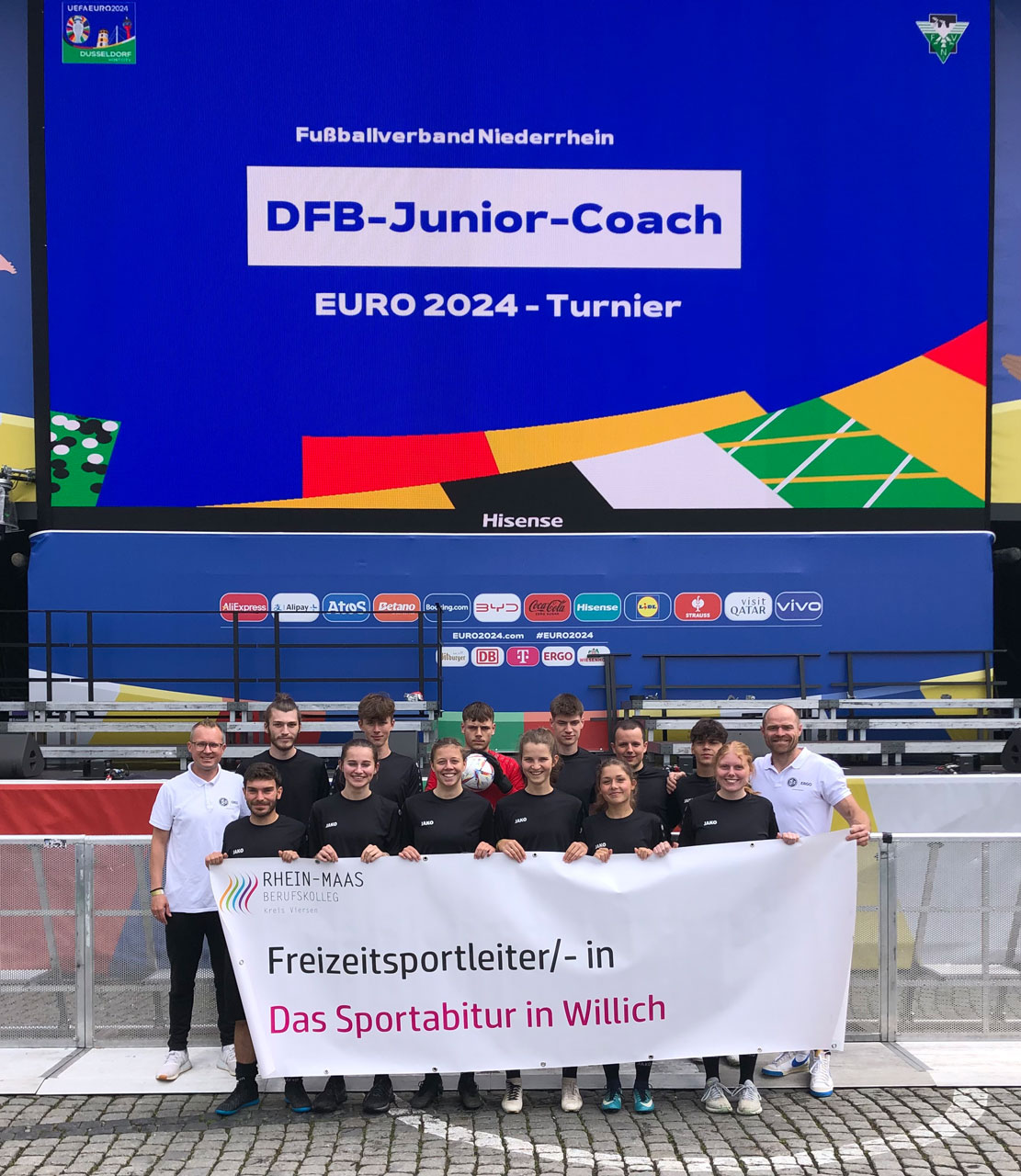 Erfolgreiche Junior-Coach-Ausbildung am RMBK - Rhein-Maas Berufskolleg